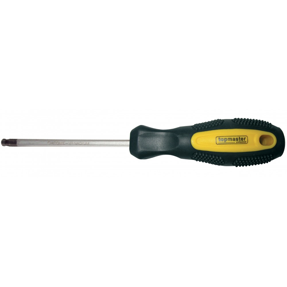 Кръстата отвертка с шестостенен профил TopMaster CR-V TMP, 6 х 125mm - Balkanenergy.bg