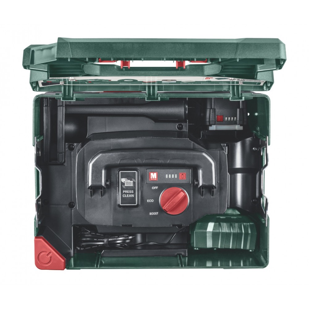Акумулаторна прахосмукачка METABO AS 18 L PC, 18 V, 2100 л/мин ...
