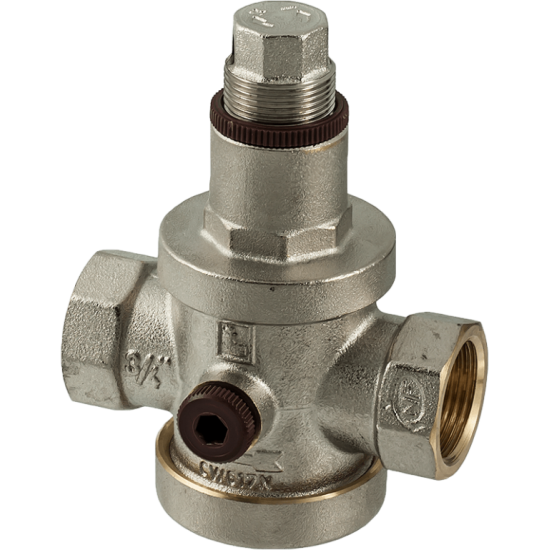 Регулатор за налягане Itap 1/4" за манометър - 0410825 - Тип: Двоен; Размер (inch): 1 ...