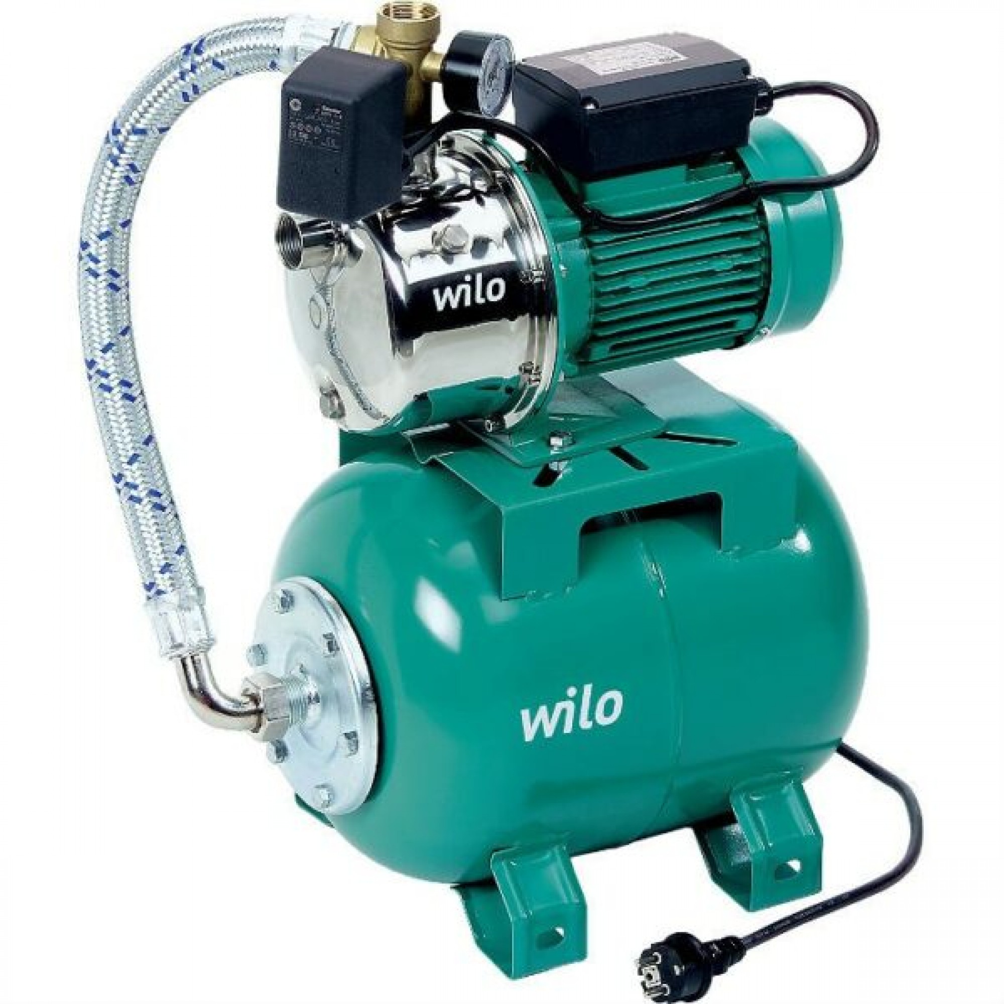 Хидрофорна помпа Wilo HWJ 204 H EM 50 L EPDM - мощност 1100W, напор 50м ...
