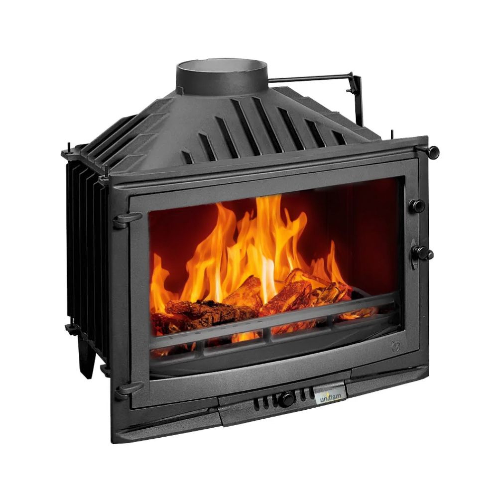 Камина за вграждане на дърва UNIFLAM 700 SELENIC ECO с клапа, 10kW - Balkanenergy.bg