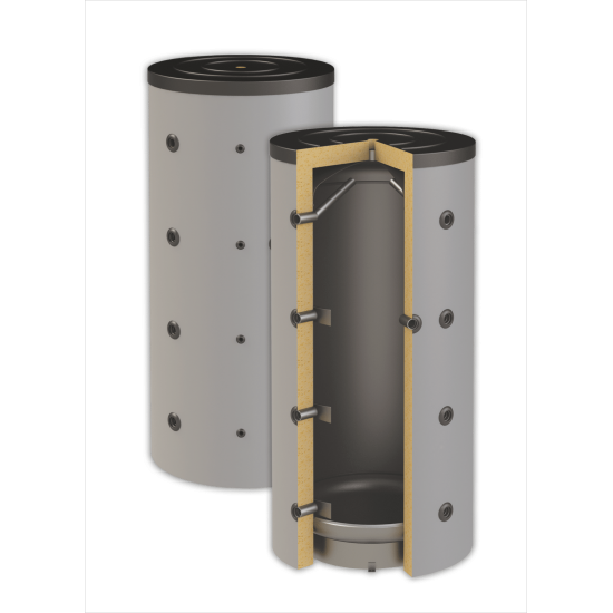 Буферен съд Sunsystem, Модел PBM 500, Вместимост 500л, Без серпентина ...