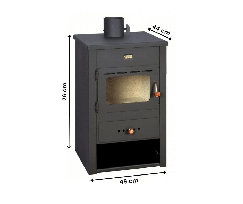 Камина на дърва Прити K12, 10.4 kW - Balkanenergy.bg